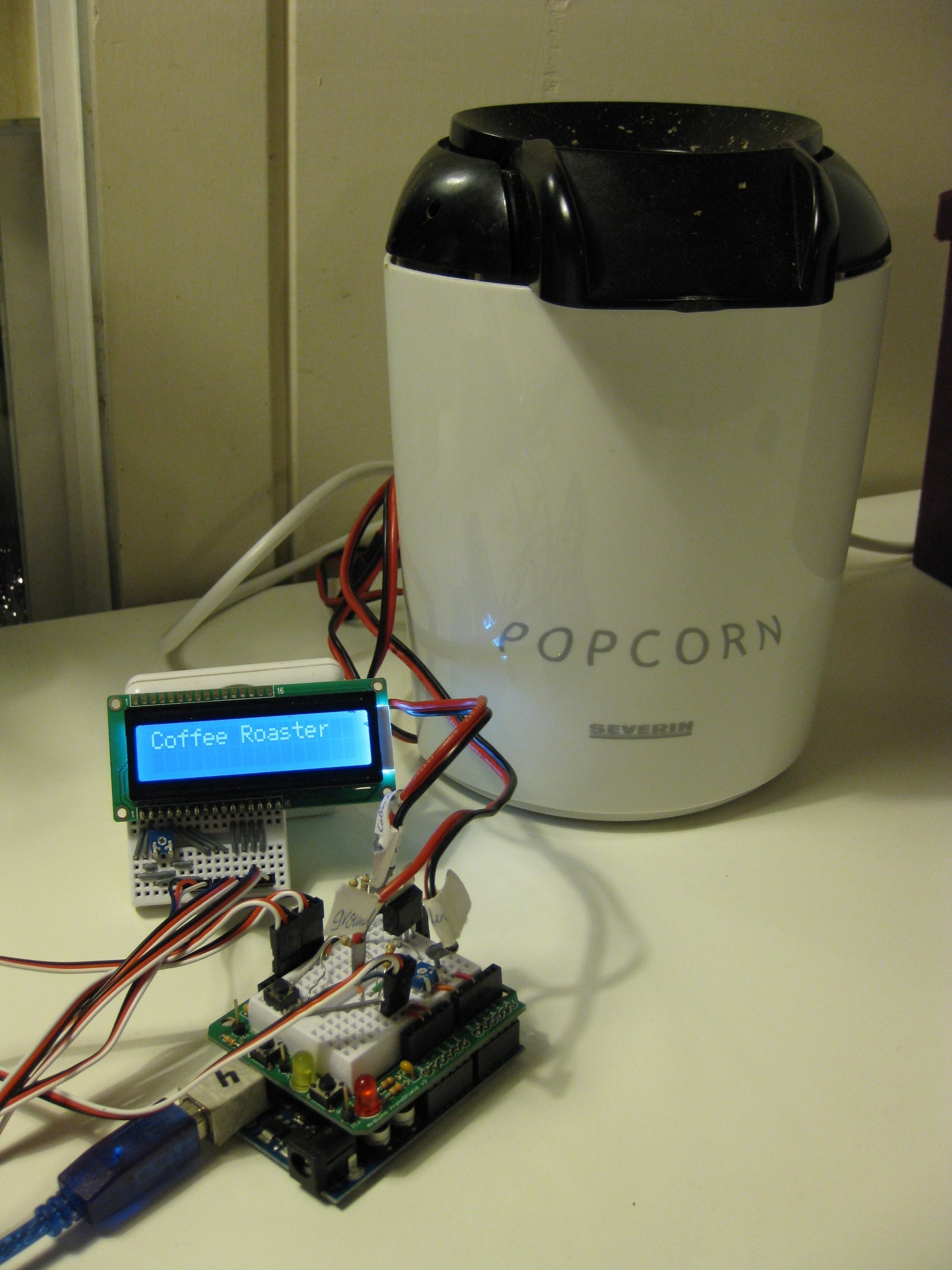A Fully Automatic Coffee Bean Roaster (Arduino) : 5 Steps (with ...