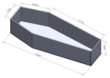 Halloween Pop-Up Skeleton (In a Coffin) : 8 Steps (with Pictures ...