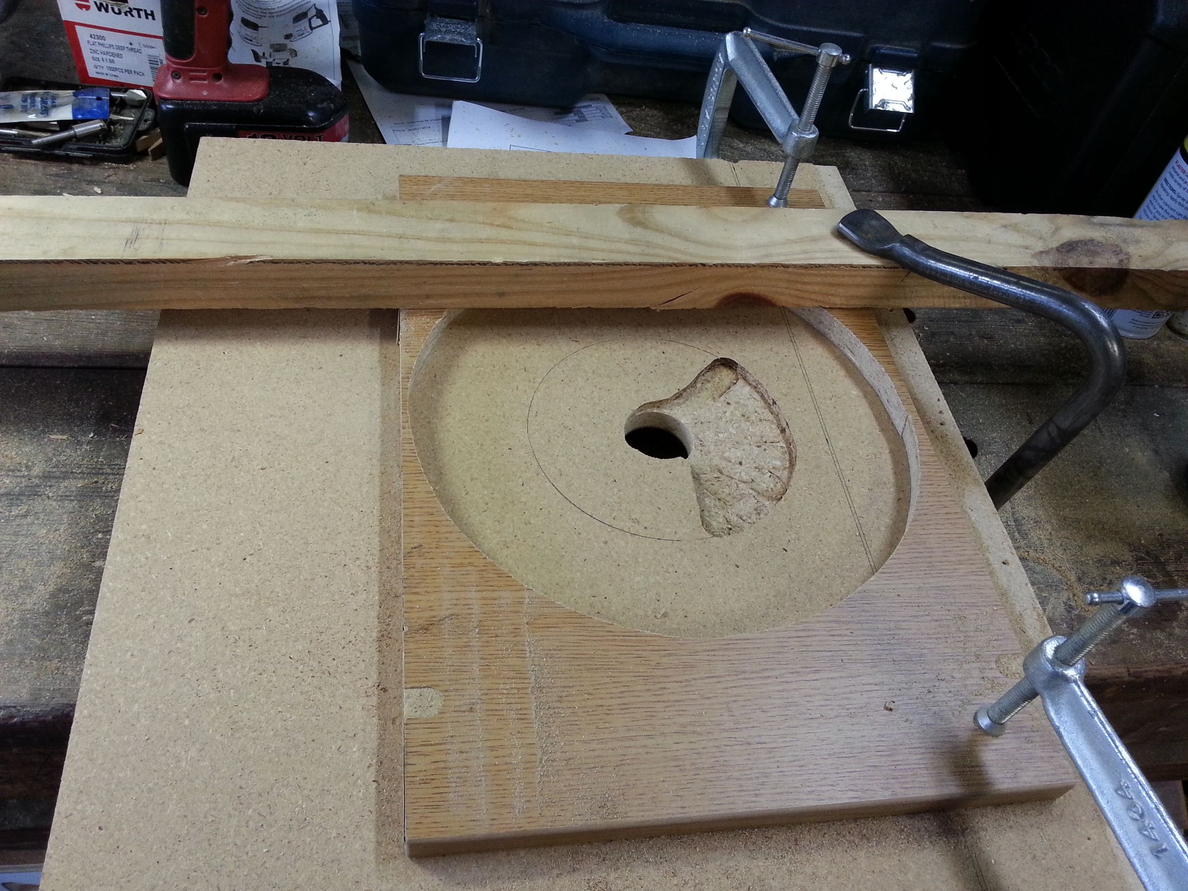 Add a Router Table With Dust Collector to Your Table Saw : 7 Steps ...