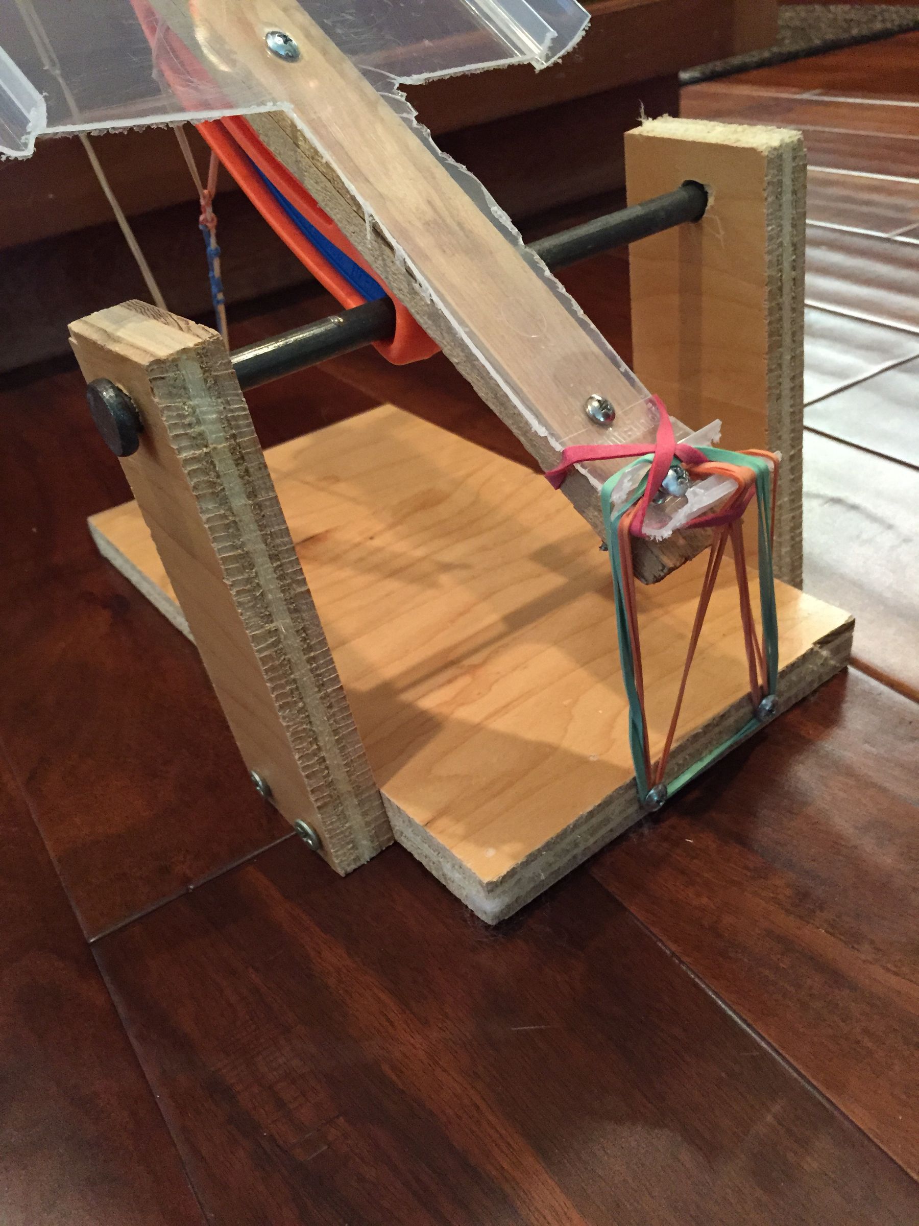 Rubber Band Challenge: Dog Toy Catapult : 5 Steps - Instructables