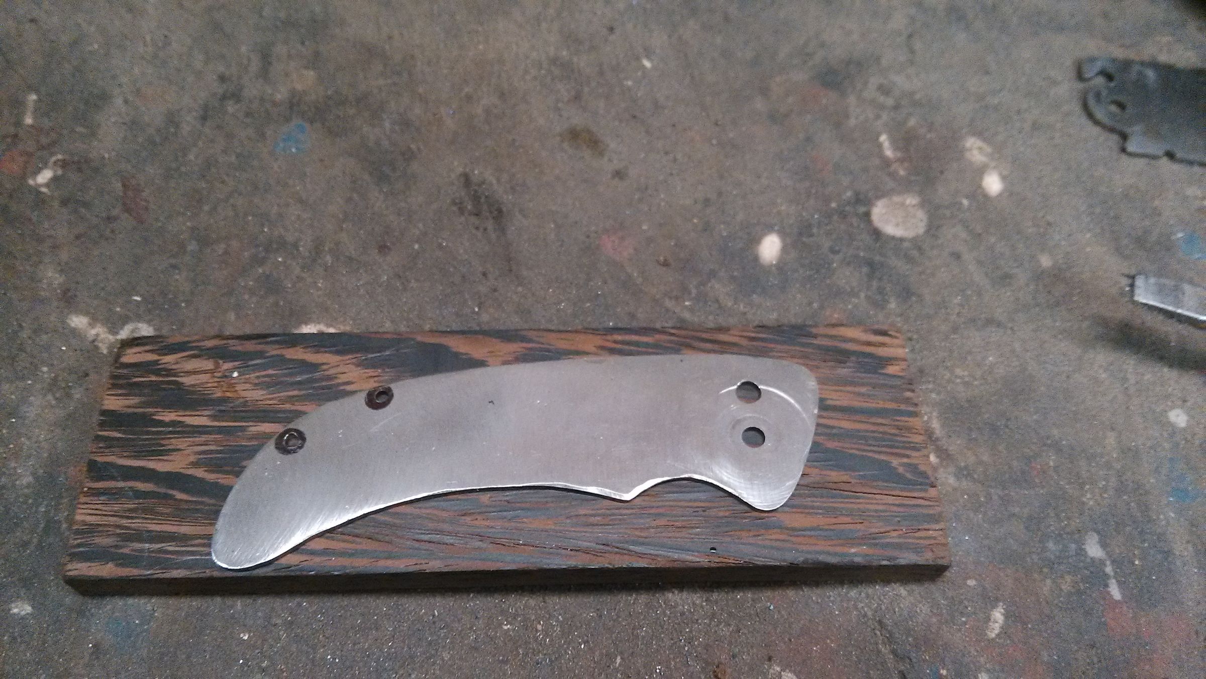 DIY Folding Knife With Button Lock : 11 Steps (with Pictures ...