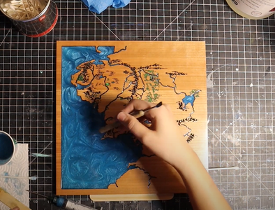 Epoxy Resin Fantasy Maps : 7 Steps (with Pictures) - Instructables