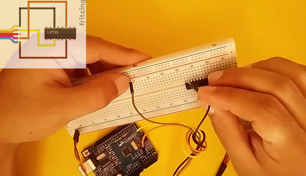 Arduino : How to Control a Stepper Motor With L293D Motor Driver : 5 ...