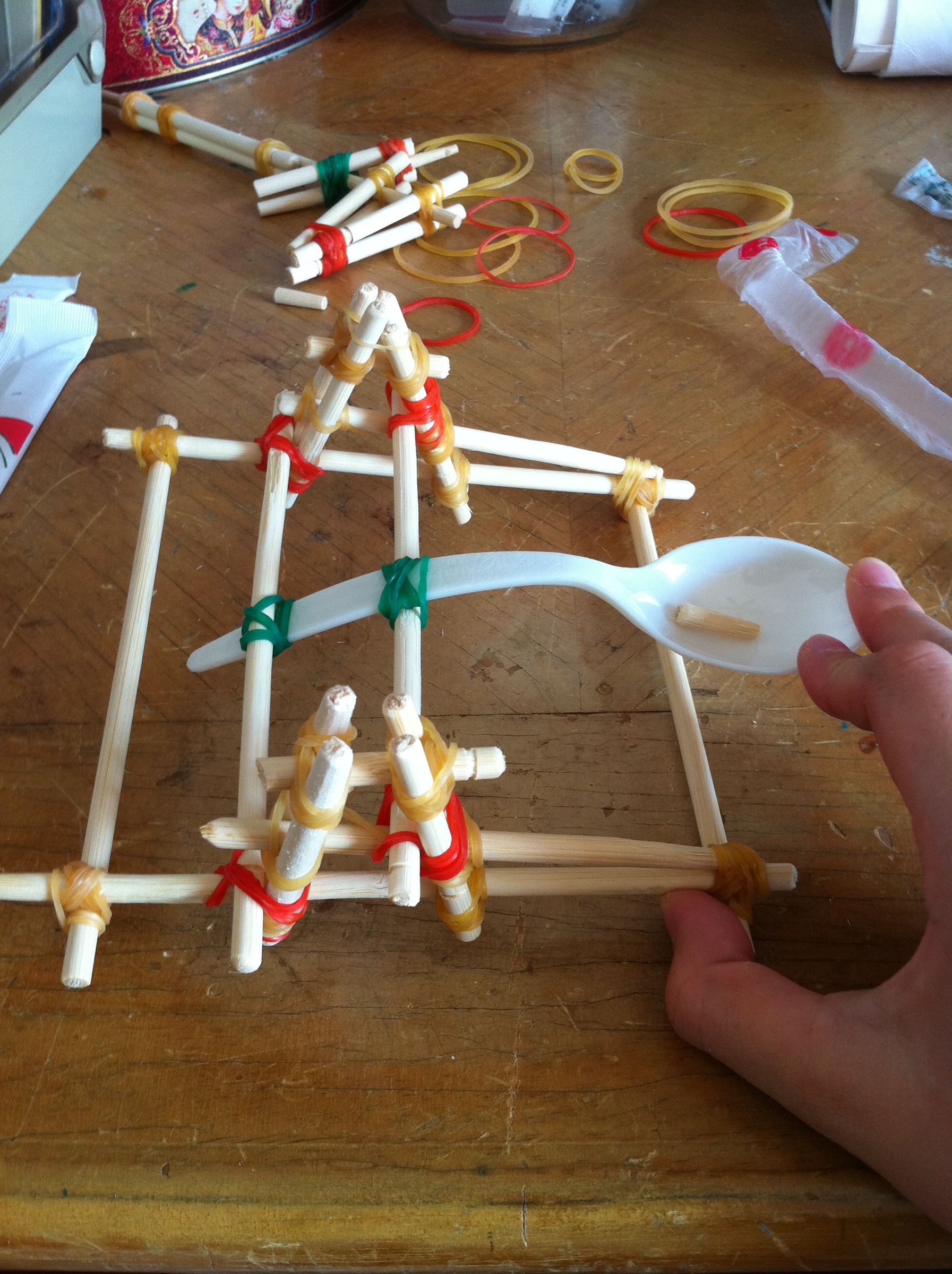 Chopsticks Catapult - Instructables