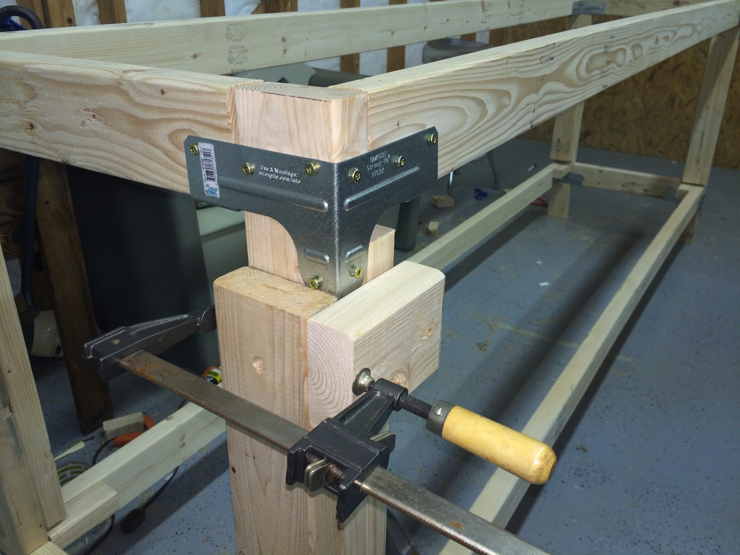 Build an Adjustable Stand Up Workbench : 7 Steps (with Pictures ...