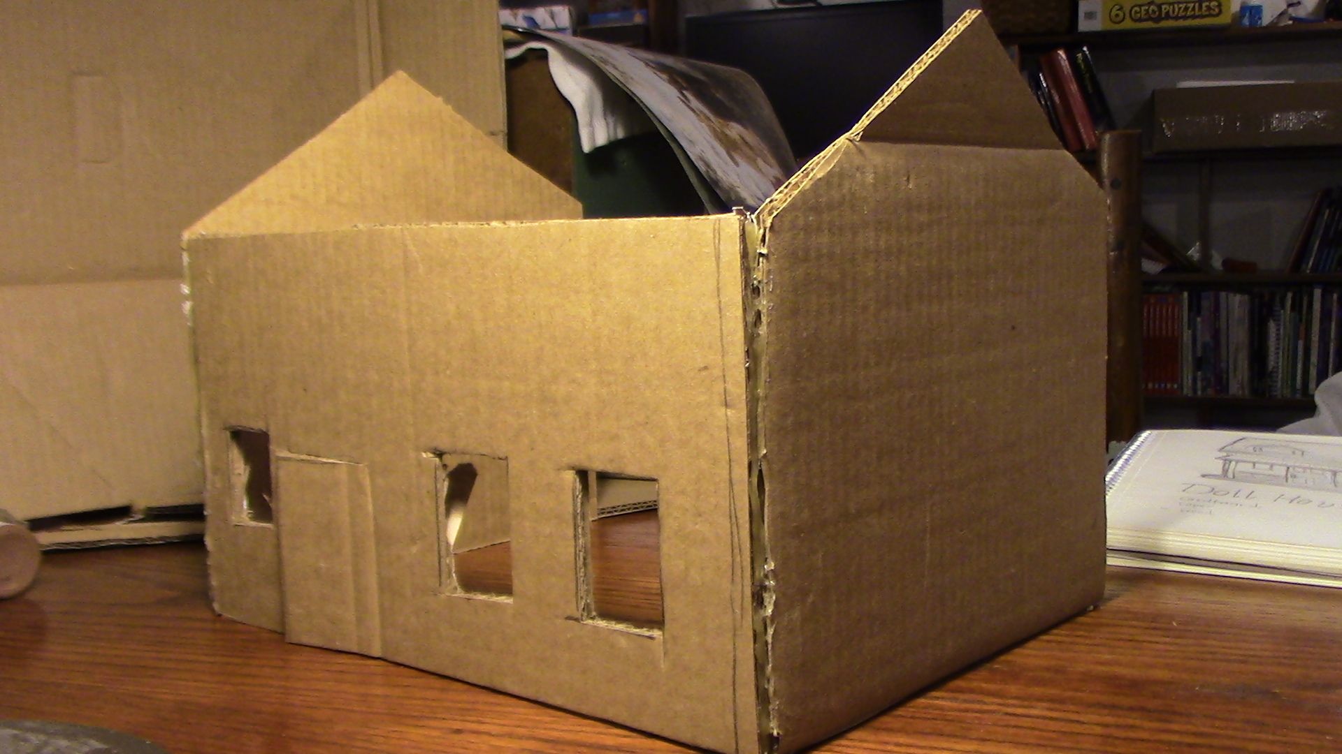 Cardboard Cabin : 8 Steps - Instructables