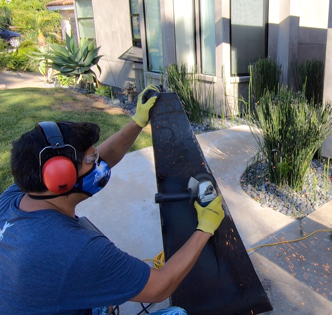 Modern Geometric Steel Chiminea : 9 Steps (with Pictures) - Instructables