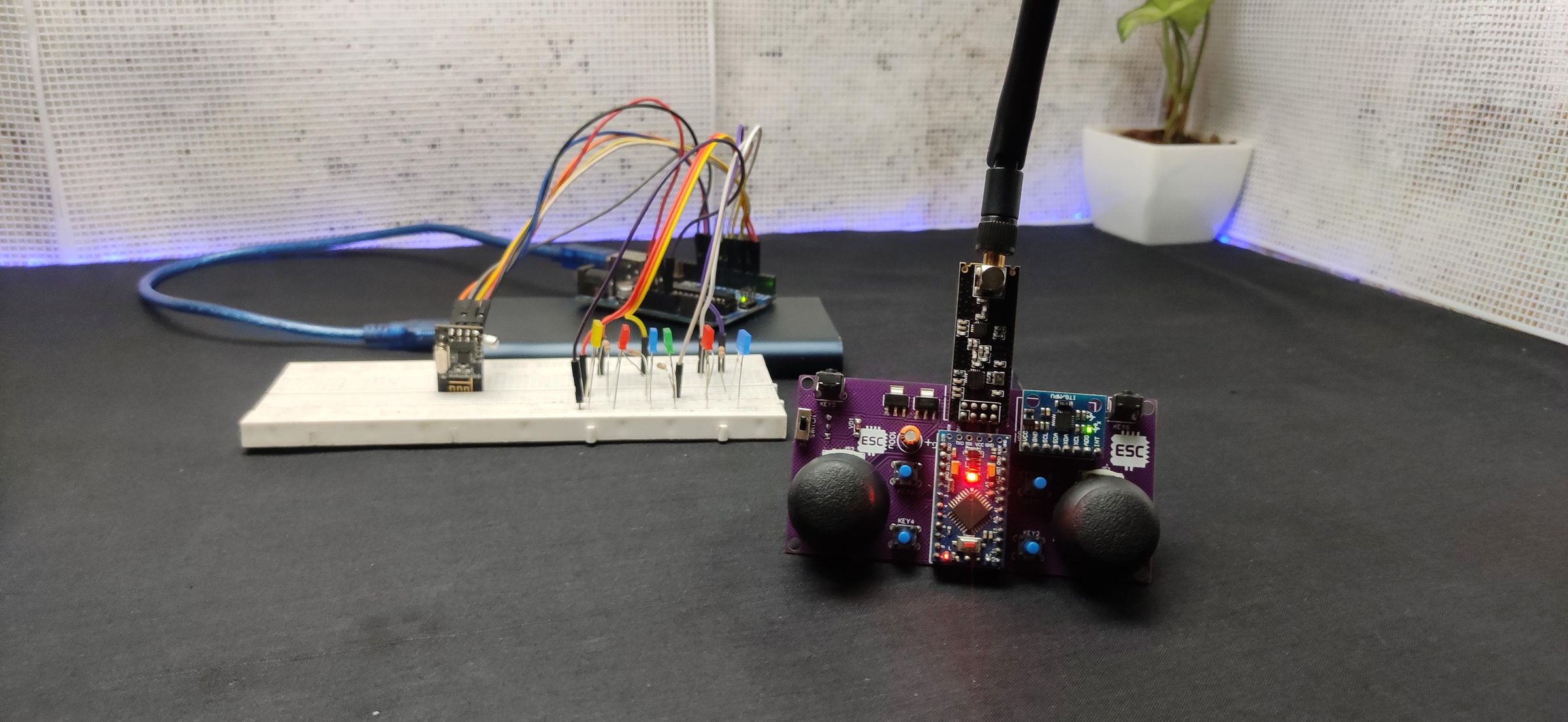 MULTIFUNCTIONAL RC TRANSMITTER USING ARDUINO : 6 Steps (with Pictures ...