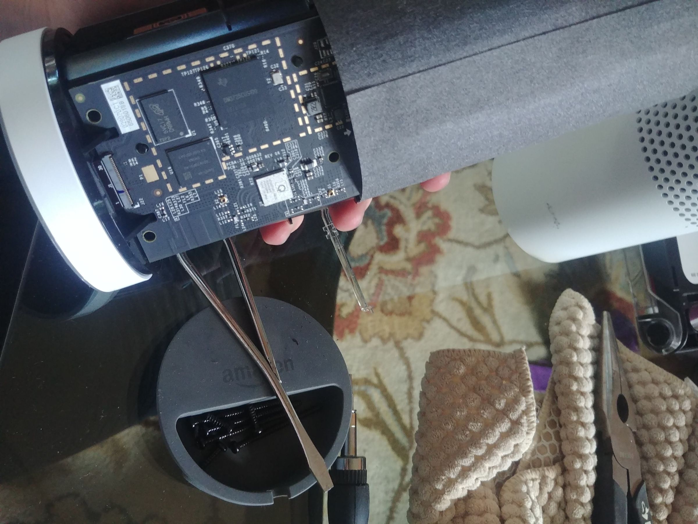 Taking Apart Amazon Echo : 6 Steps - Instructables
