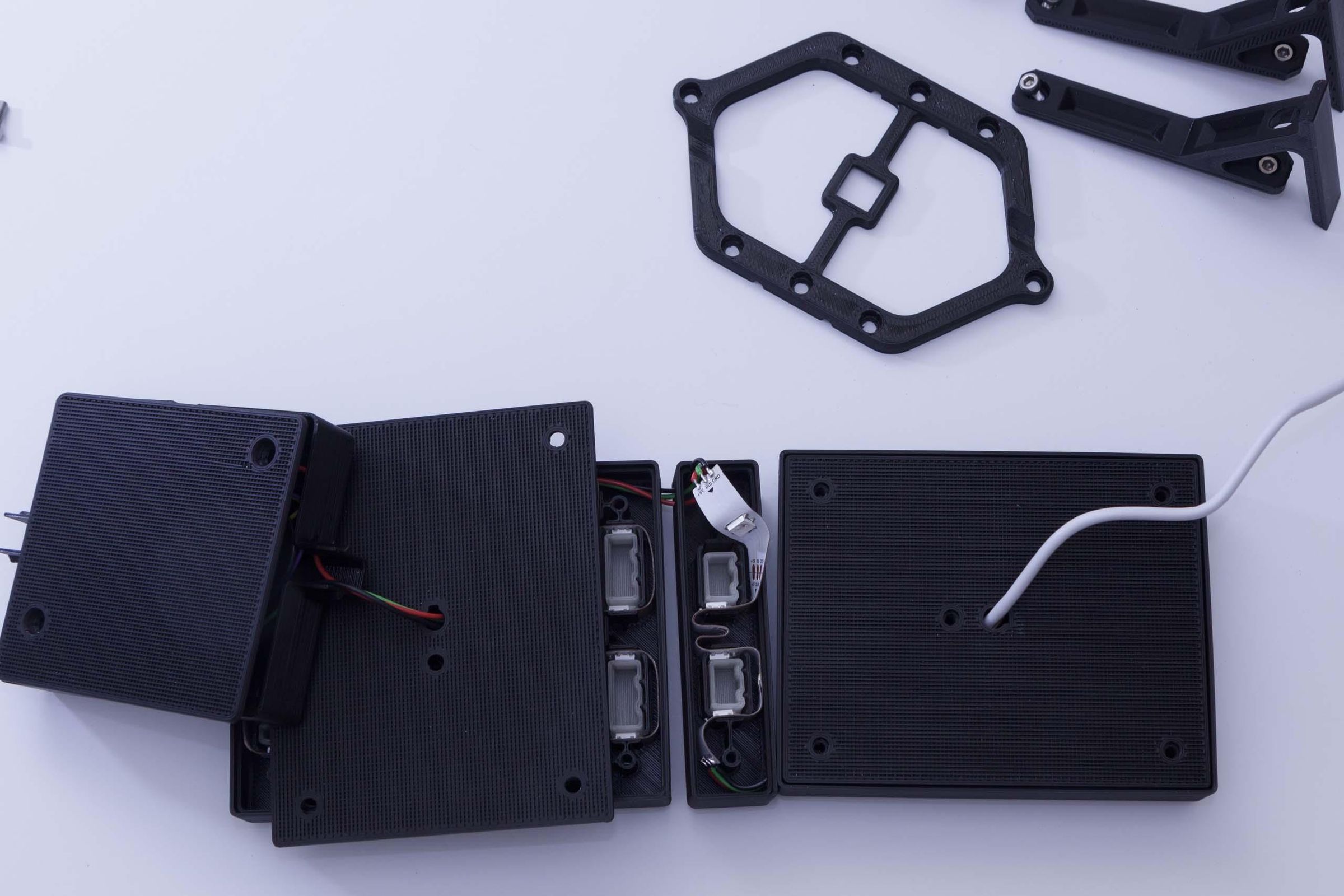 7 Segment Clock - Small Printers Edition : 9 Steps (with Pictures ...