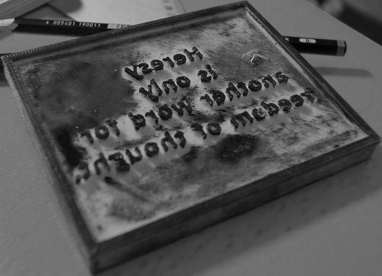 DIY Letterpress - Adana3D : 7 Steps (with Pictures) - Instructables