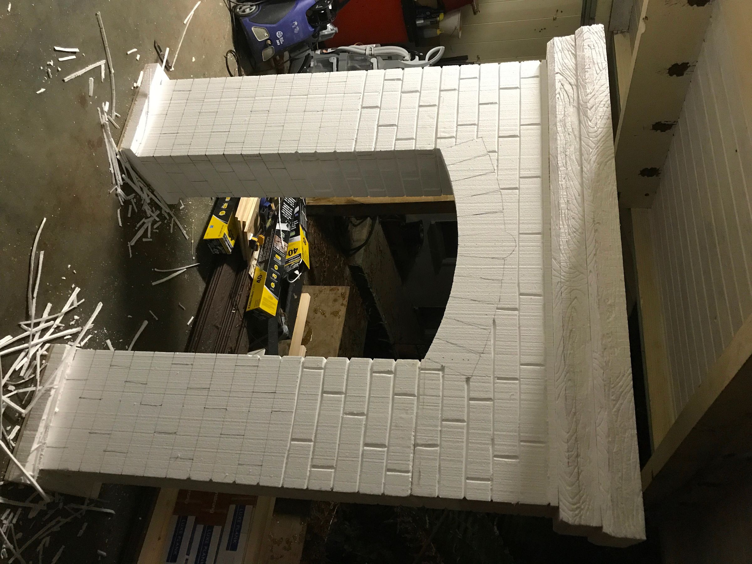 Build a Fireplace Prop for the Stage : 7 Steps (with Pictures ...