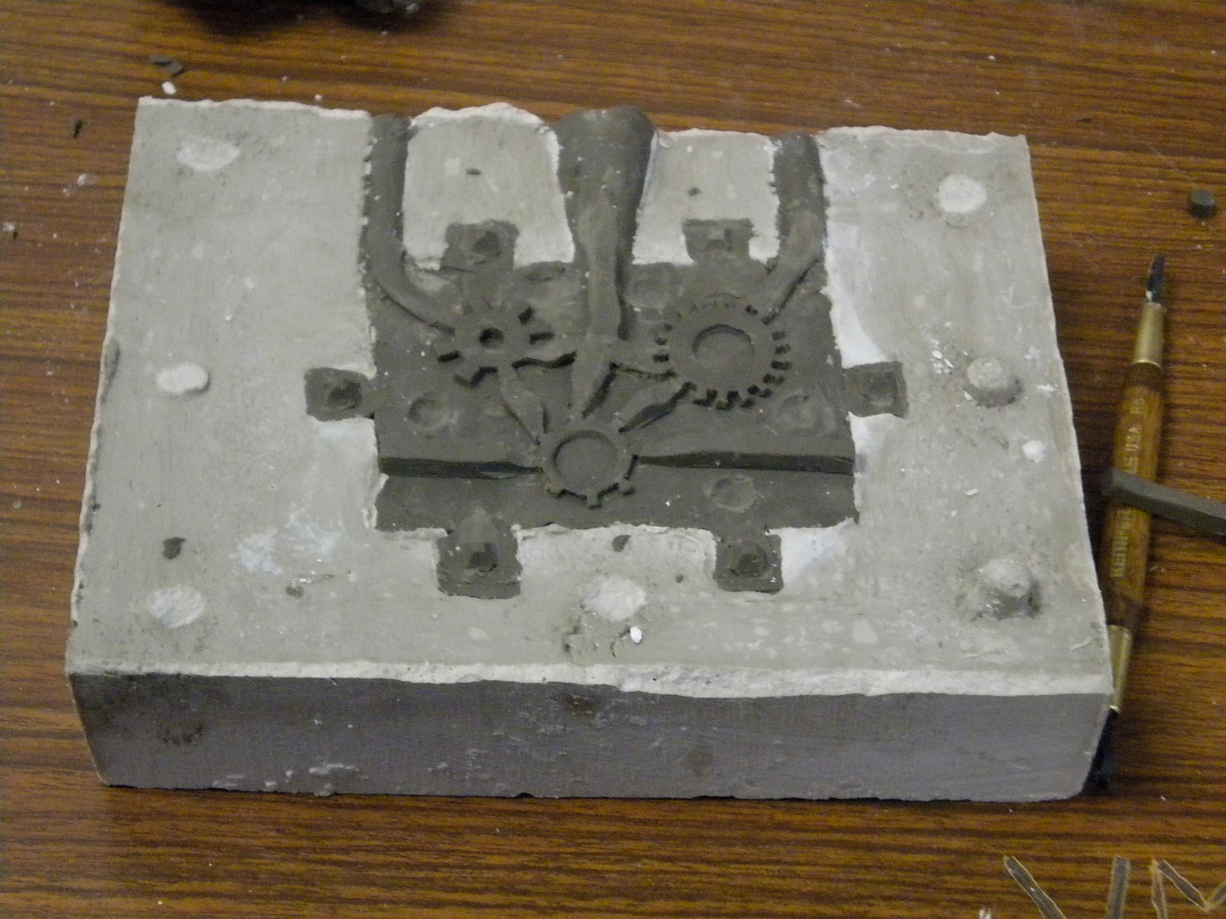 Making a Silicone and Ultracal Matrix Mold : 20 Steps - Instructables