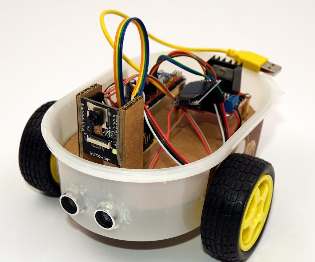 Esp32 Cam Building Your Own Robot Car With Live Video Streaming 4 Steps Instructables 0432