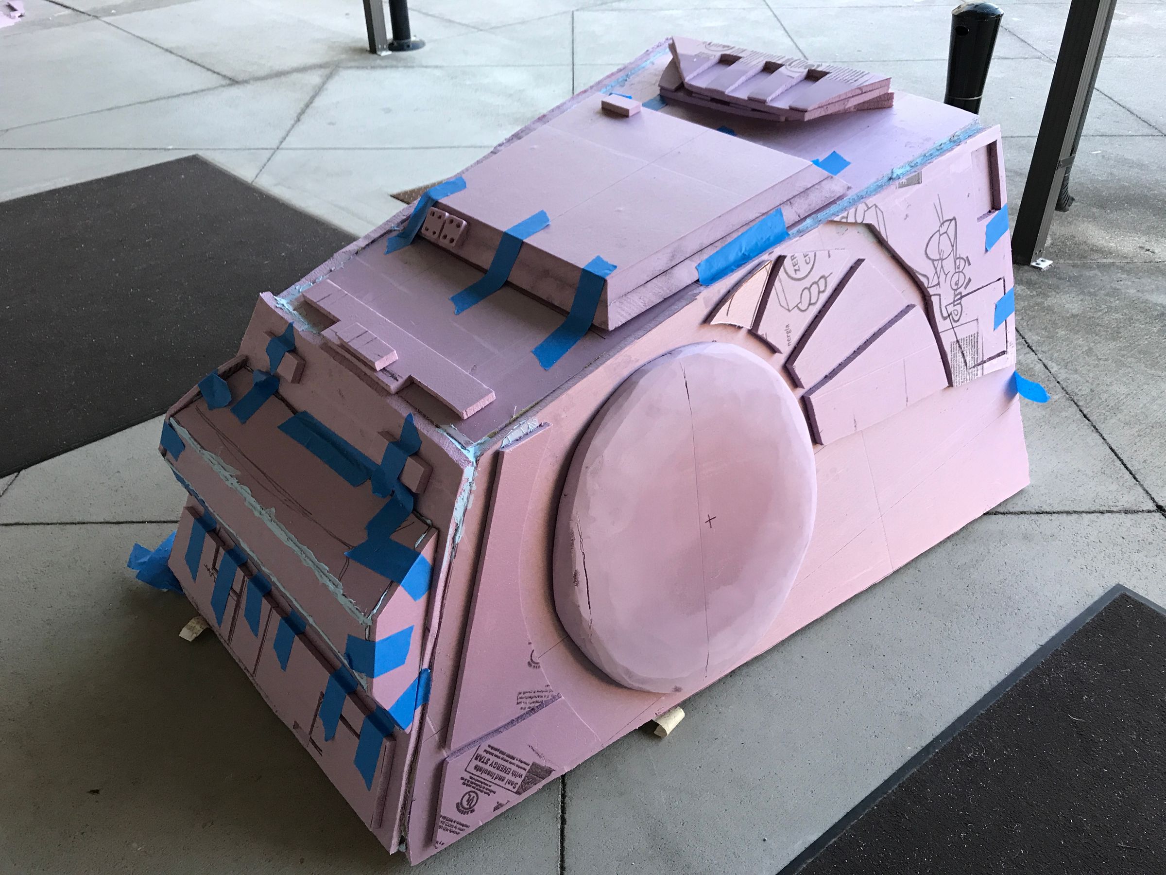 Make a Large-Scale Star Wars AT-AT Walker : 11 Steps (with Pictures ...