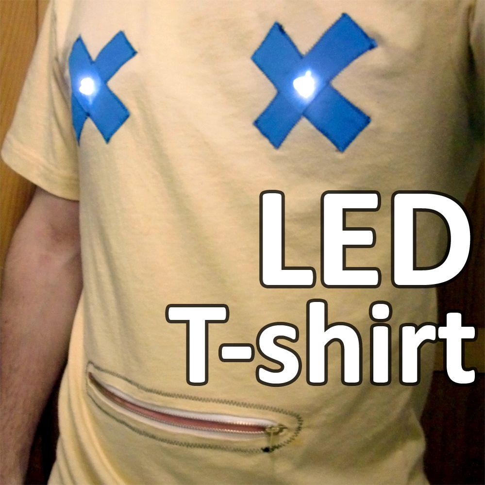 LED T-shirt : 7 Steps (with Pictures) - Instructables
