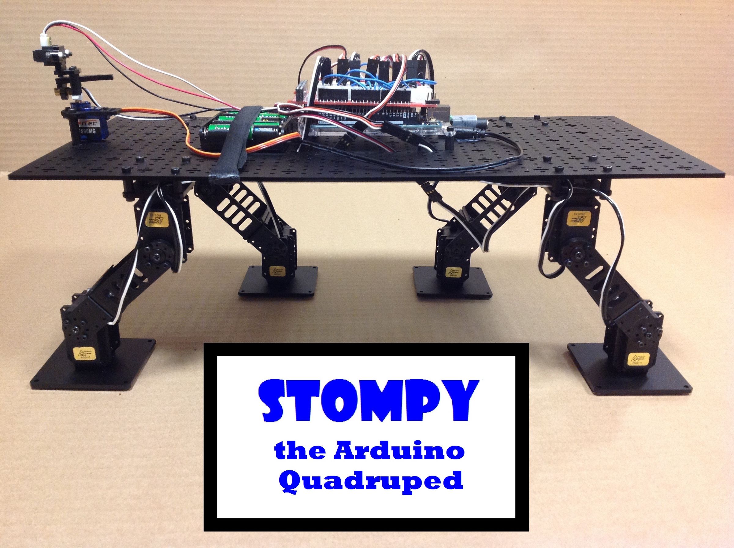 Arduino Quadruped Robot : 5 Steps (with Pictures) - Instructables