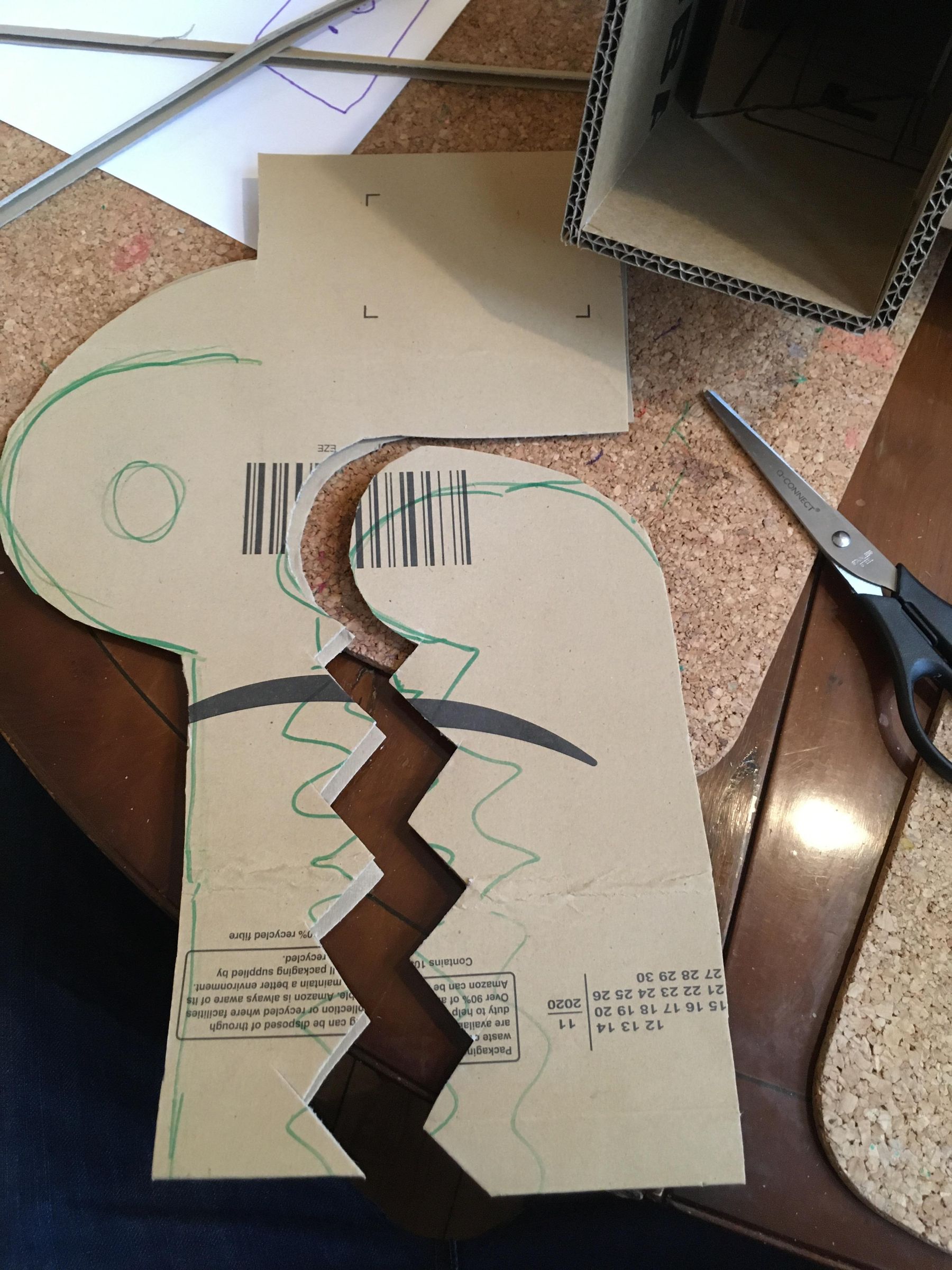 DinoScope: Dinosaur Periscope - Made From Cardboard! : 33 Steps (with ...