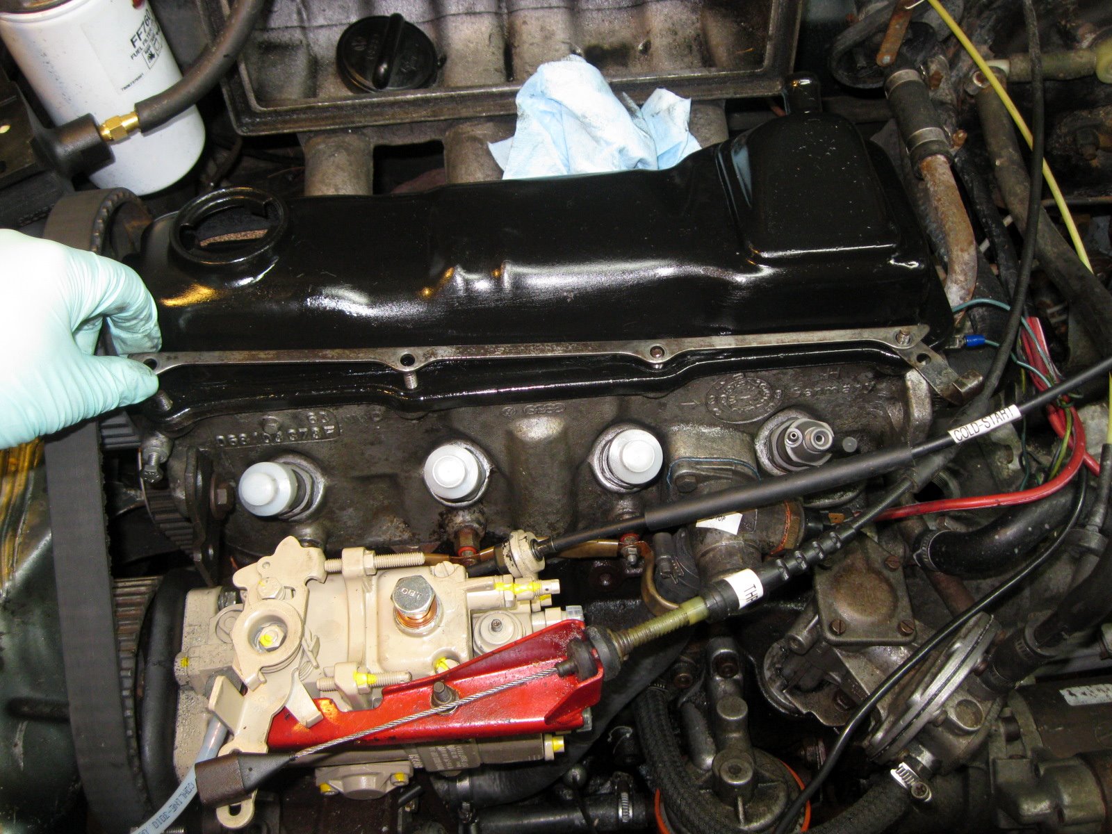Replace a Mechanical Fuel Injection System on 1981 VW Rabbit Diesel ...
