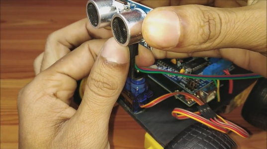 Diy Arduino Obstacle Avoiding Car At Home 5 Steps Instructables