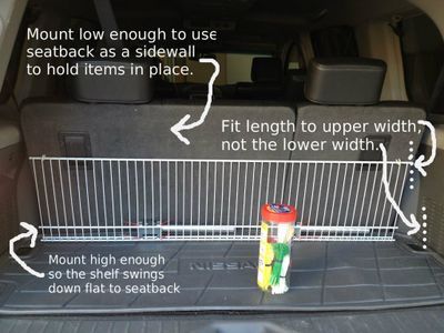 Handy Pop-up Trunk Shelf : 7 Steps (with Pictures) - Instructables