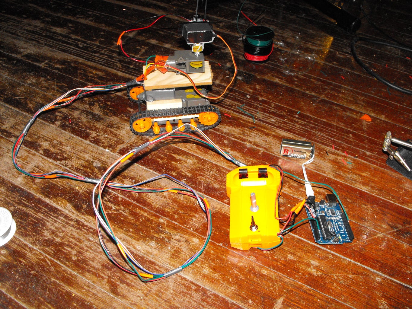 Ard E The Robot With An Arduino As A Brain 9 Steps Instructables