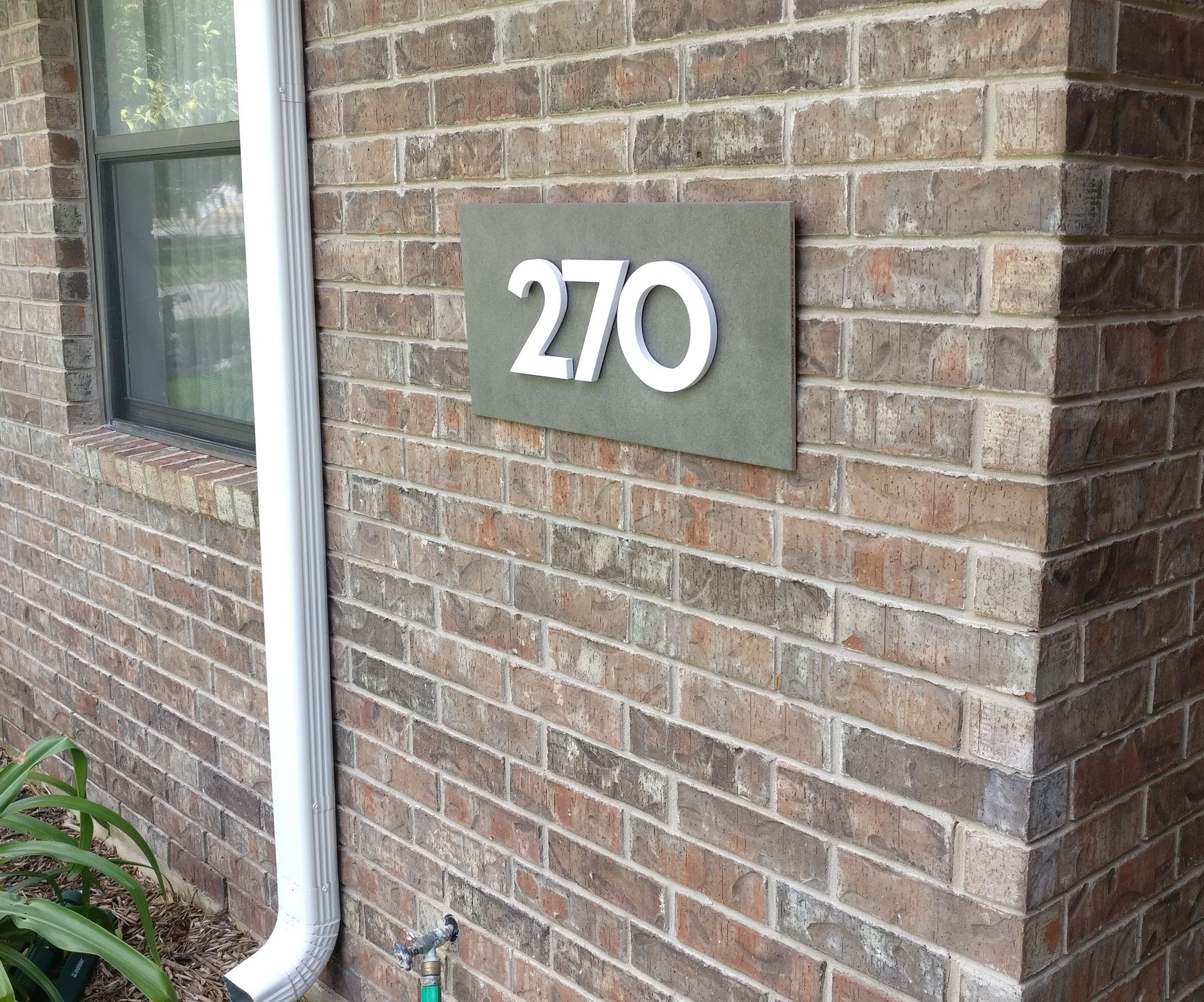 PVC House Numbers : 6 Steps - Instructables