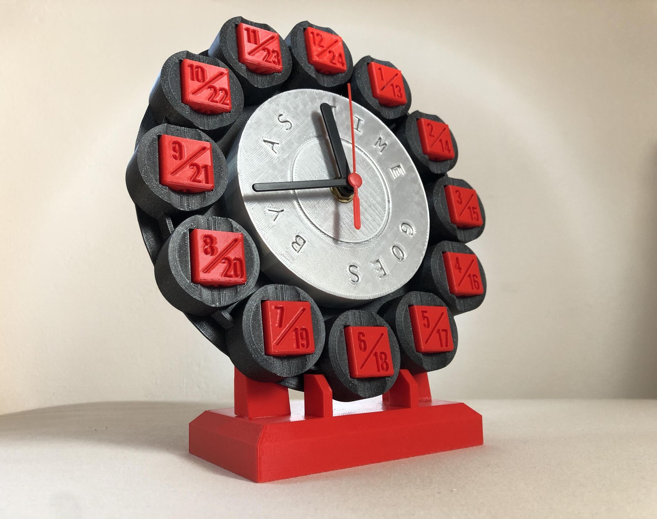 Learning Clock - Versatile - 3D Printed : 6 Steps (with Pictures ...