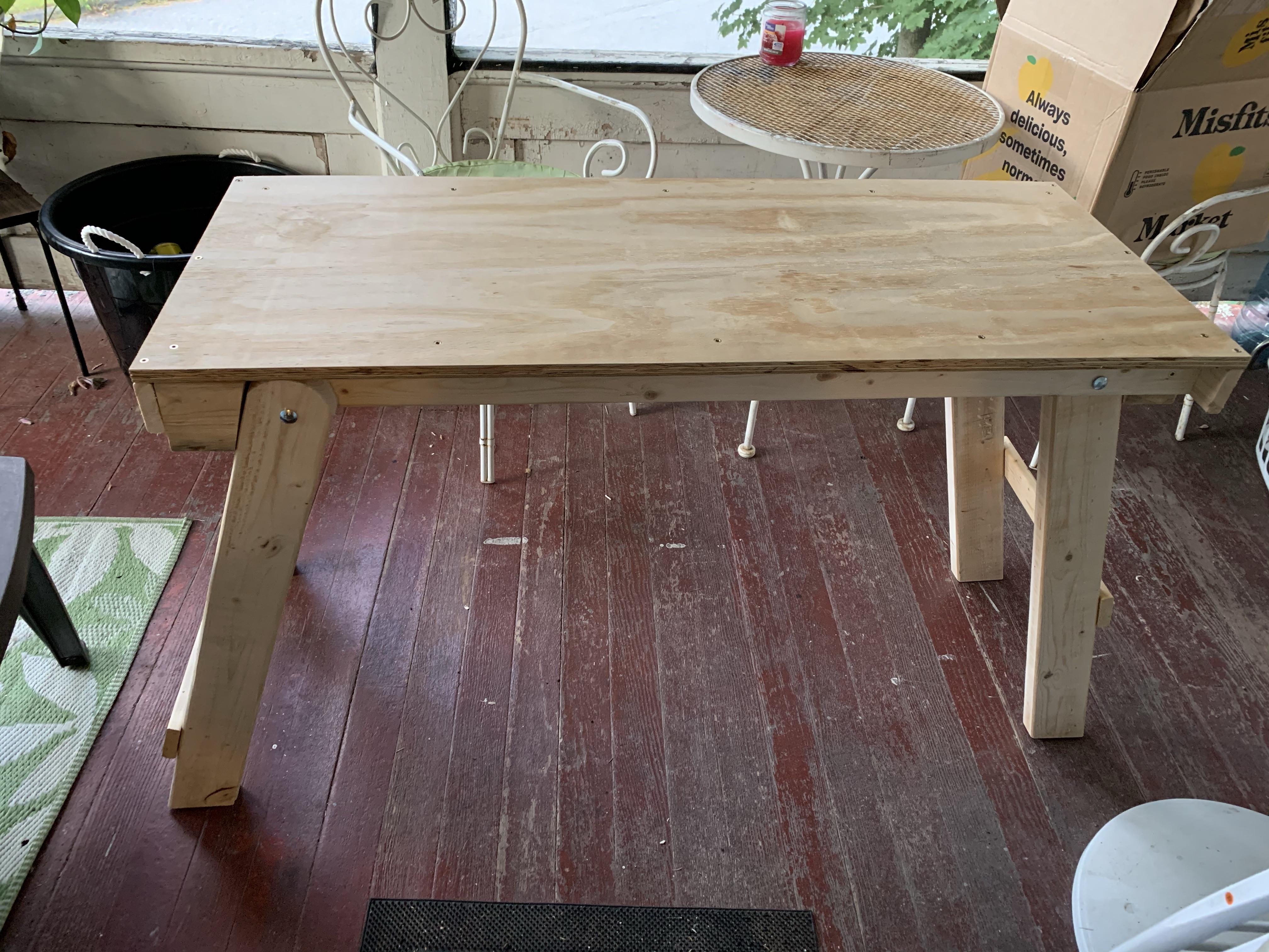 Folding Wood - Work Platform : 10 Steps (with Pictures) - Instructables