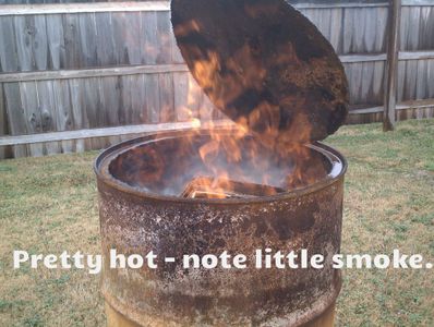 Easy Efficient Burn Barrel : 4 Steps - Instructables