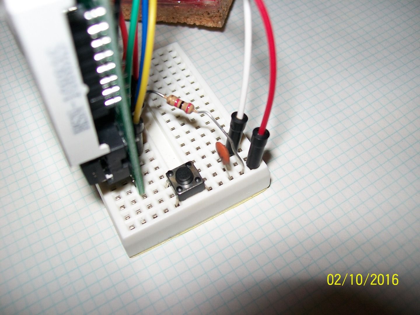 V-USB ATtiny85 Project Board and an 8x8 Red LED Matrix Display : 10 ...