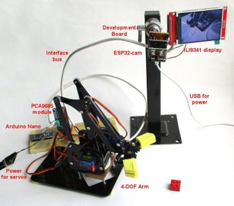 ESP32-cam Standalone With Robot Arm : 12 Steps (with Pictures) - Instructables