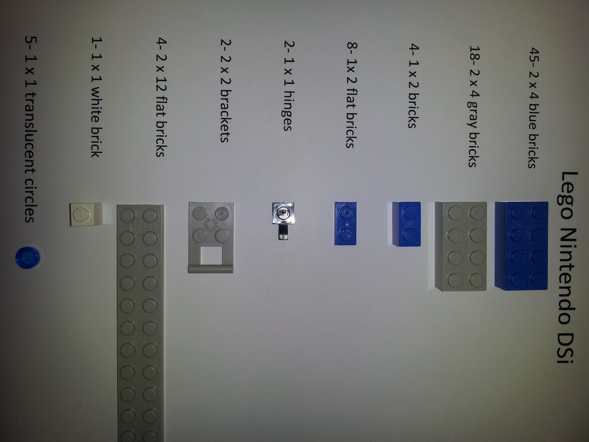 Lego Nintendo DSi - Instructables