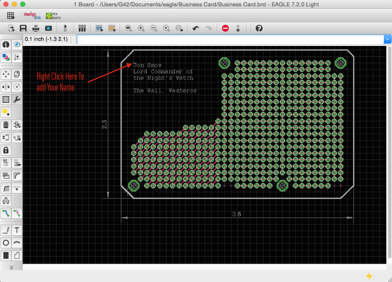 Design Your Own PCB Business Card : 3 Steps (with Pictures) - Instructables