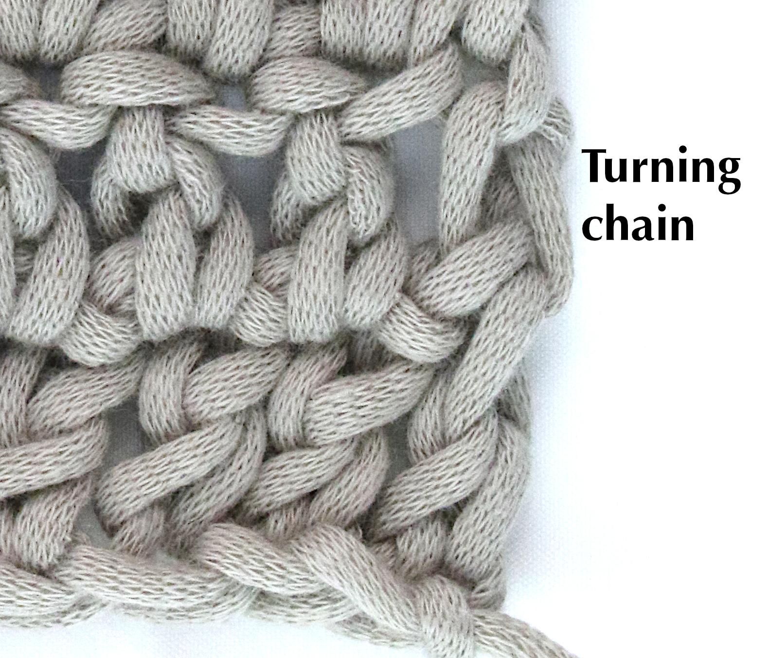 Crochet Turning Chain Alternatives : 5 Steps (with Pictures ...