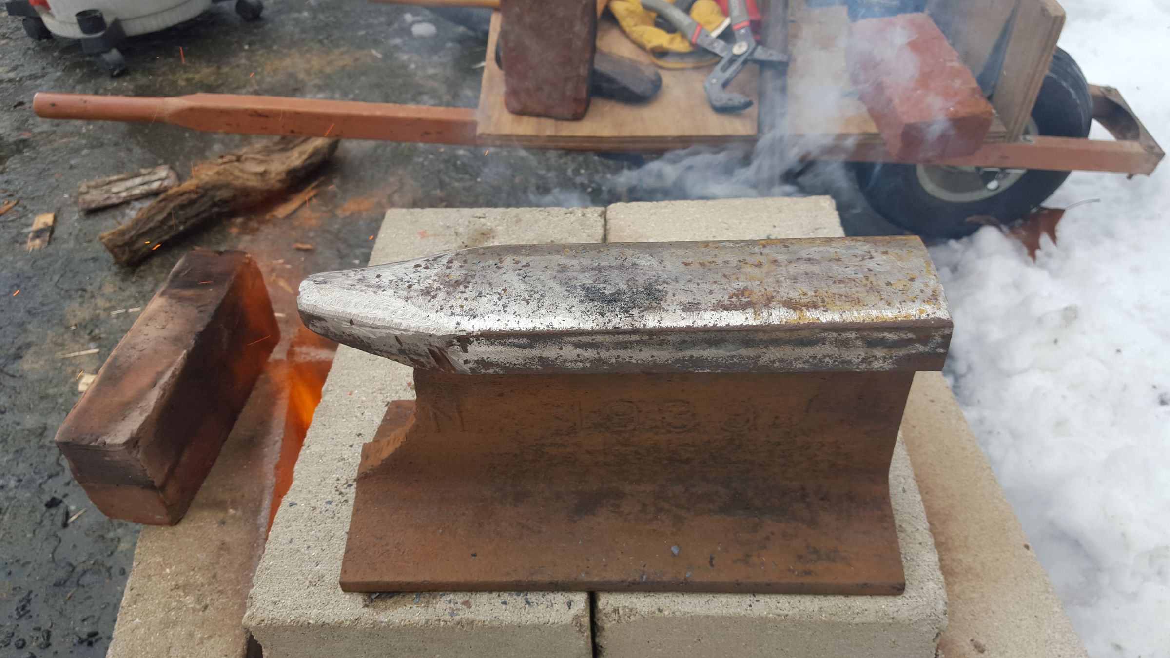 Cheap and Easy Backyard Forge : 5 Steps - Instructables