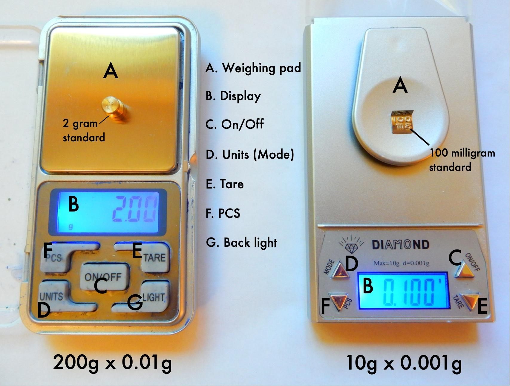 Weighing Small Quantities of Compounds With Digital Scales : 5 Steps ...