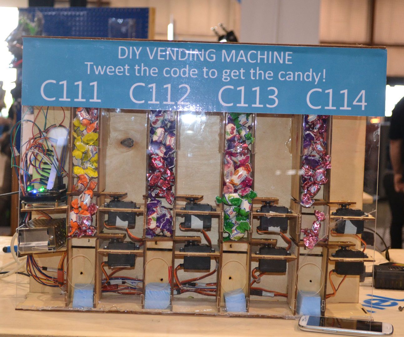 vending machine using an arduino DIY Project to Discover - FindingDIY