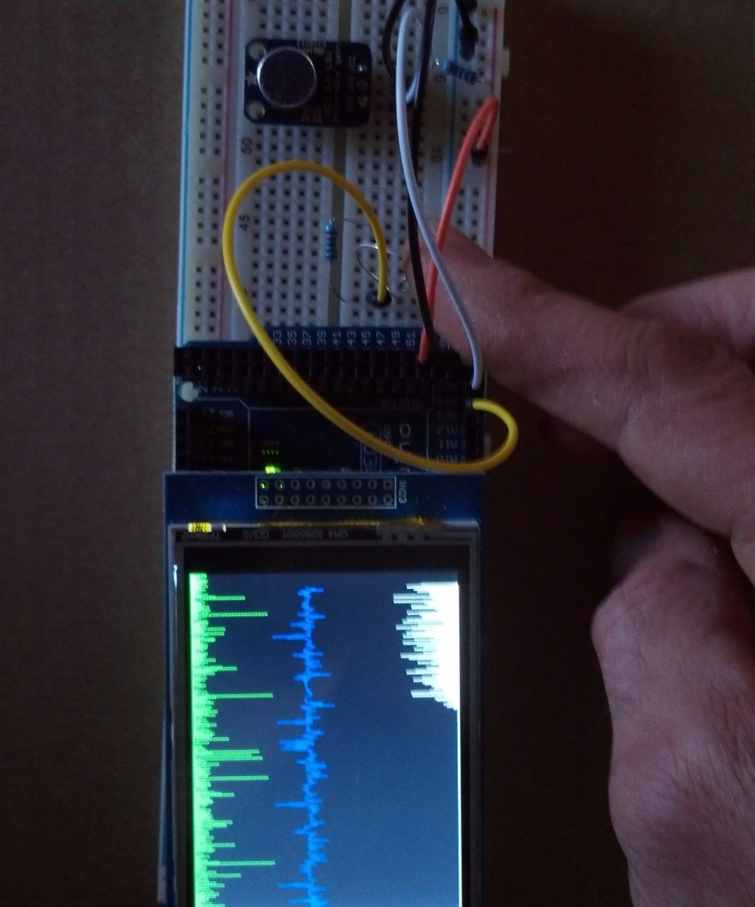 Arduino Analog Signal Graphing On A Tft Touch Screen 3 Steps With