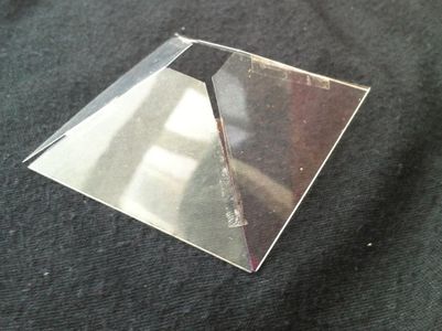 Amazing 3D Projection Pyramid in 10 Min From Clear Plastic Sheet ! : 3 ...