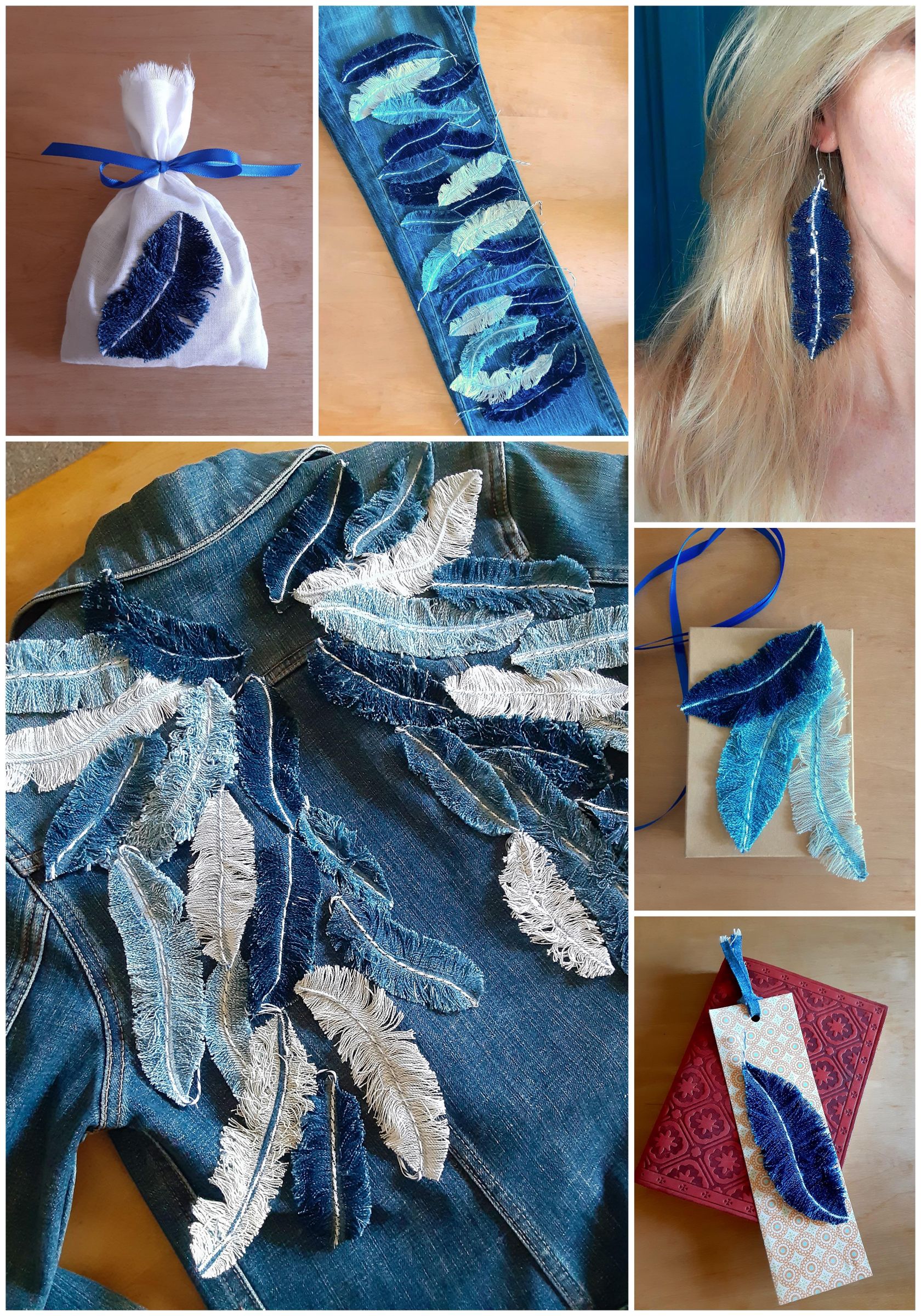 Upcycled Denim Feathers : 6 Steps (with Pictures) - Instructables