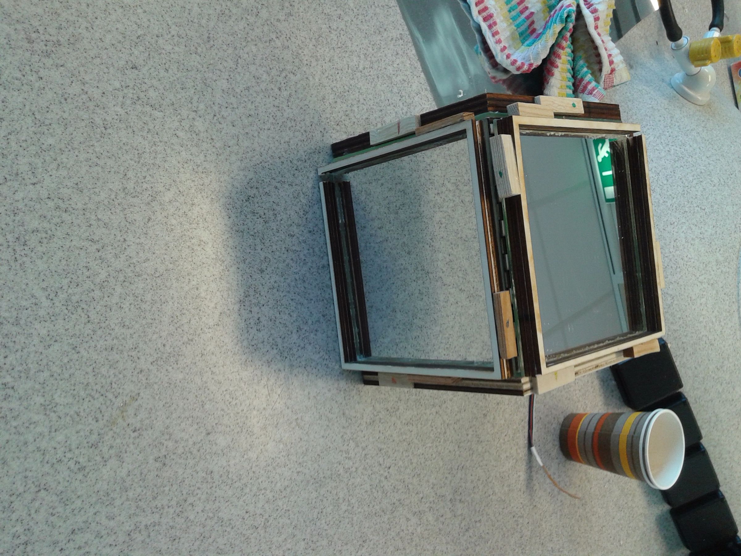 How to Make an Infinity Mirror Box : 7 Steps (with Pictures ...