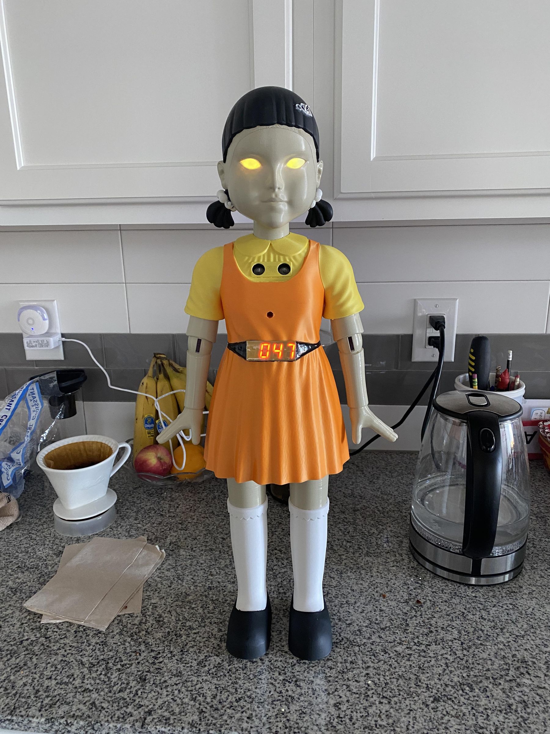 Fully Functional (non-violent) Squid Games Doll Using Arduino UNO : 17 ...