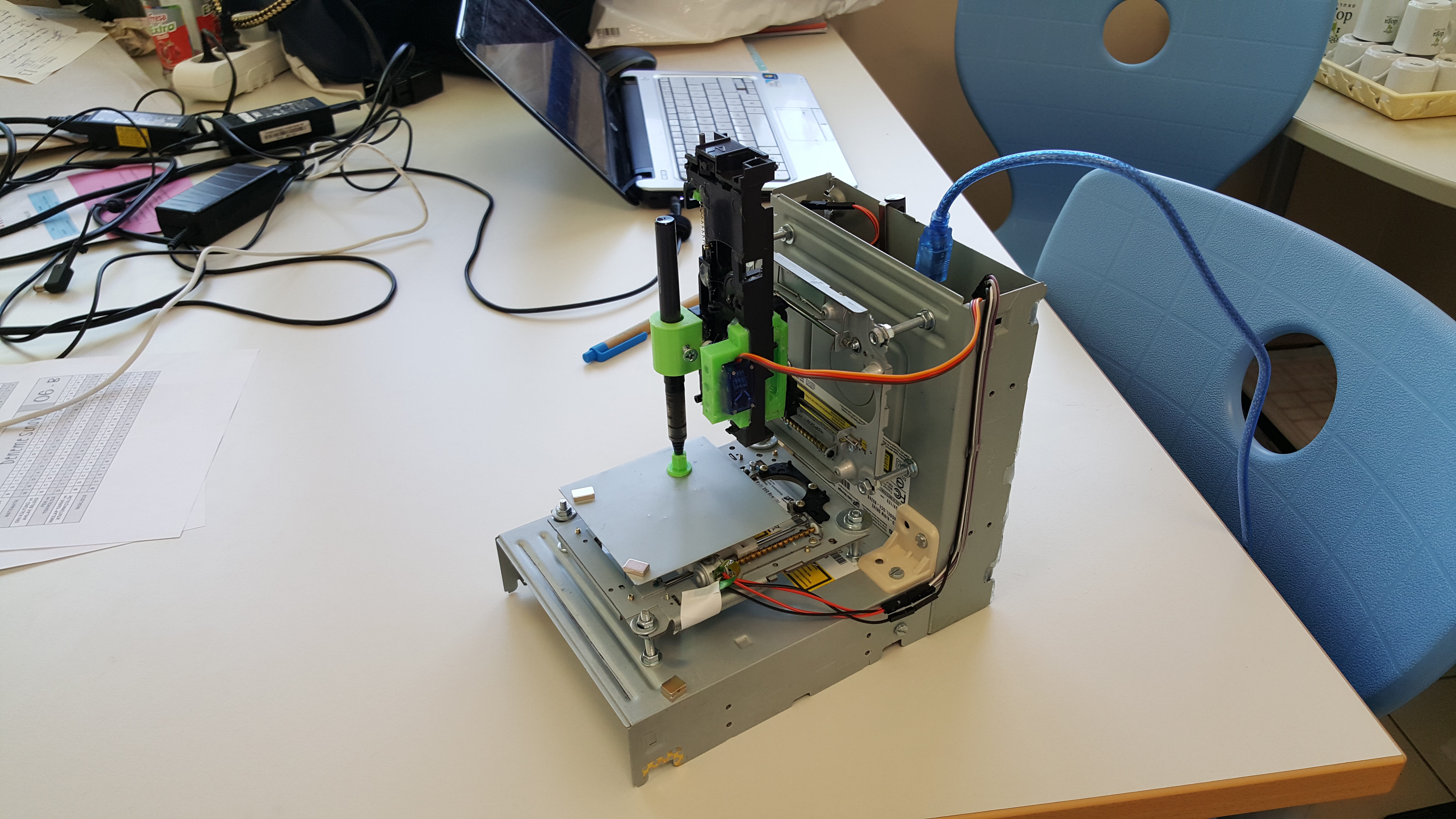 Mini Traceur Arduino - Mini CNC Plotter : 13 Steps (with Pictures ...