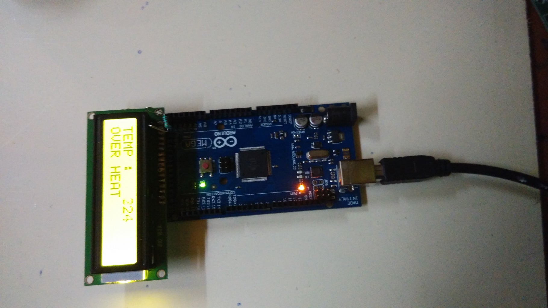 Connect Lcd Directly To Your Arduino Mega 5 Steps Instructables 6243
