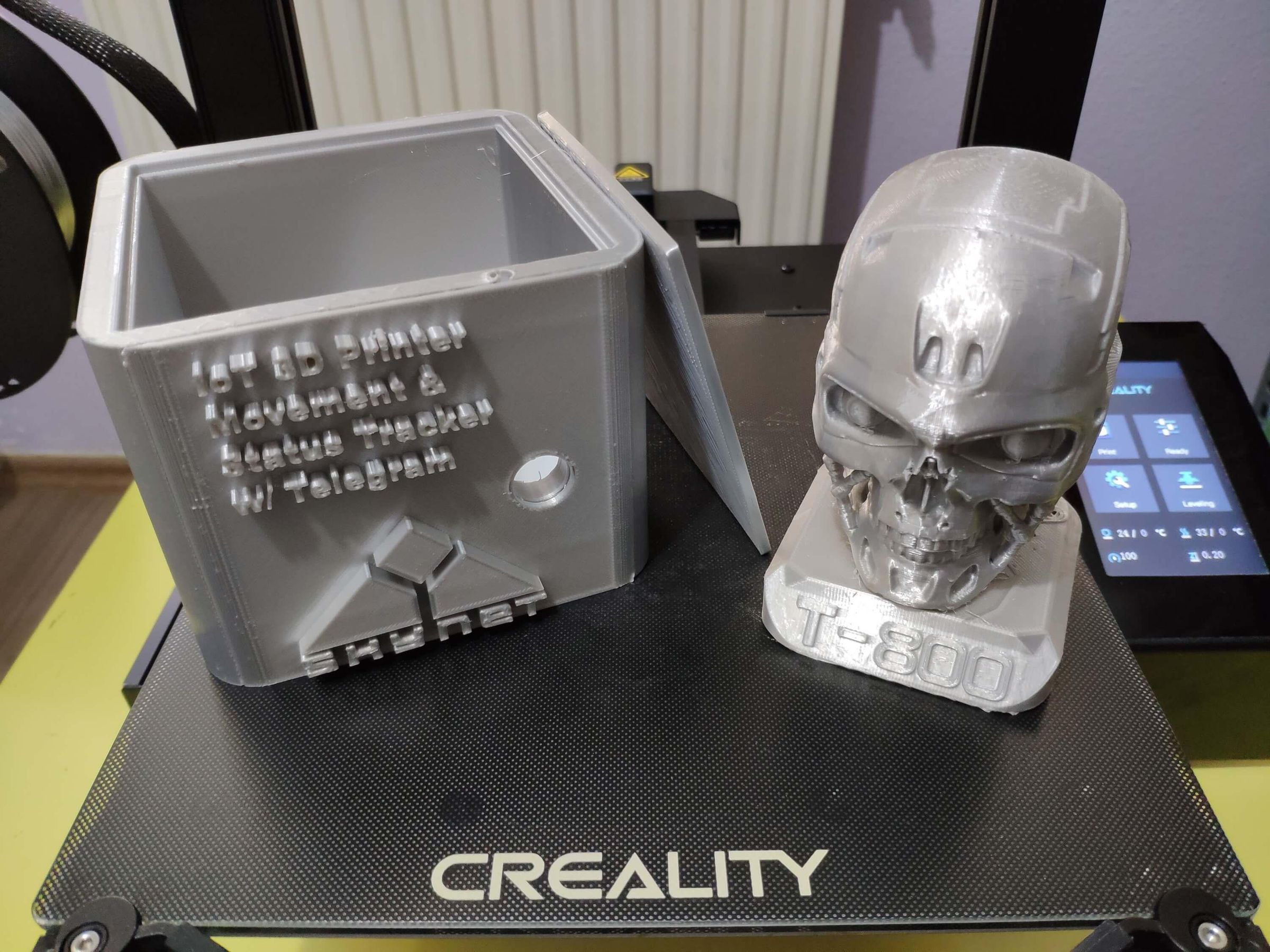 AI-driven IoT 3D Printer Motion & Status Tracker W/ Telegram : 18 Steps ...