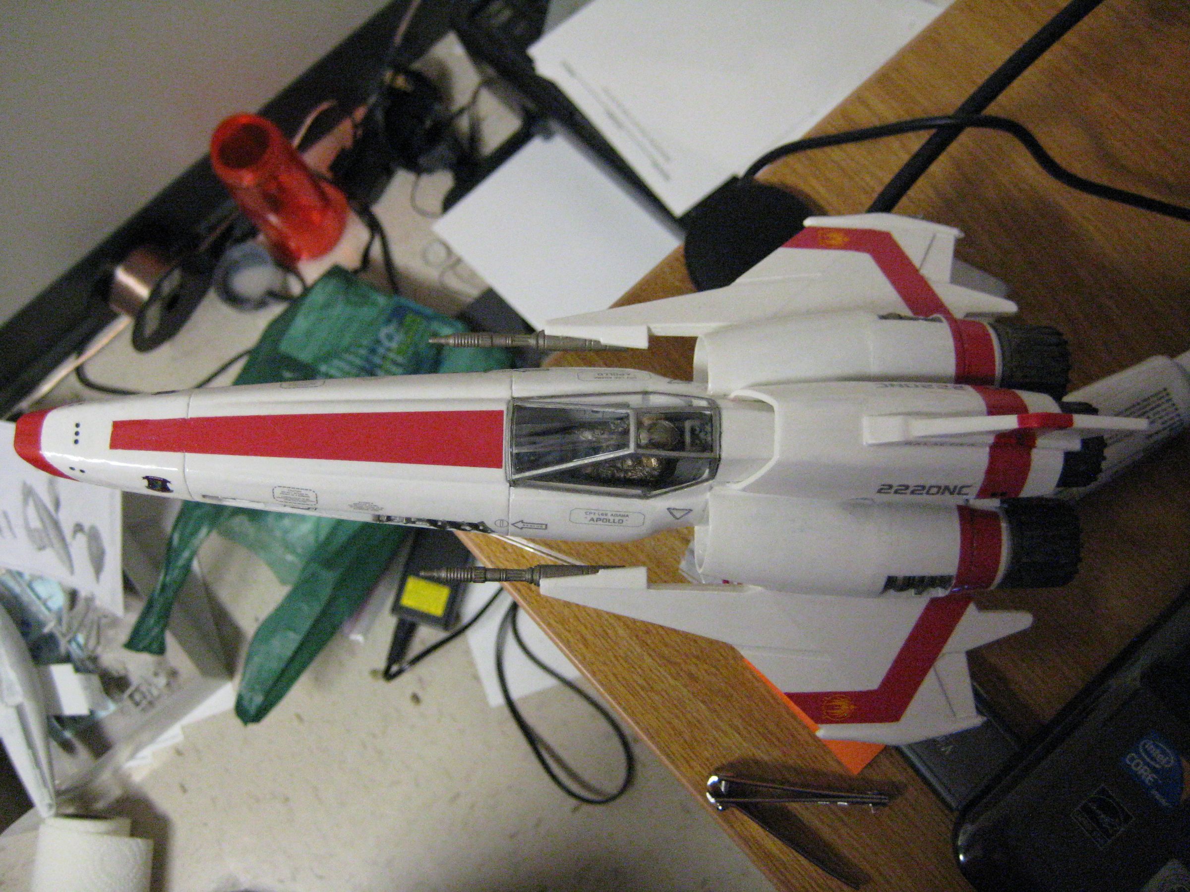 LED-Lit BSG Viper Mk. II Model Build : 10 Steps (with Pictures ...