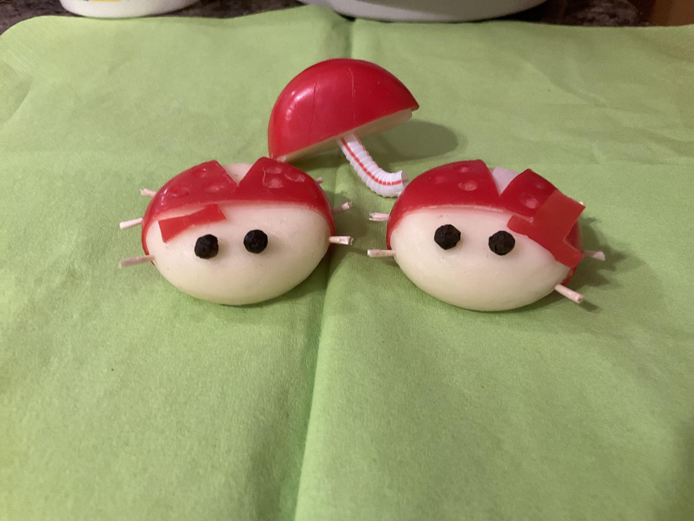 Cheese Ladybugs :) Very Cute - Instructables