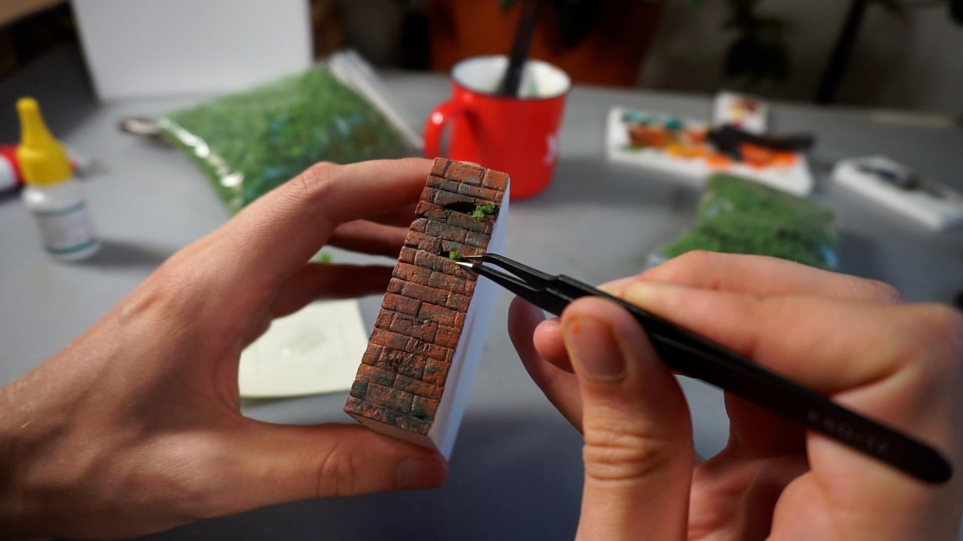 Turn Foam Into a Hyper-Realistic Brick Wall Model : 16 Steps (with ...