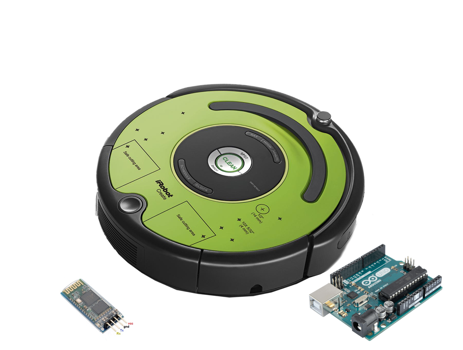 Controlling a Roomba Robot With Arduino and Android : 8 Steps (with ...